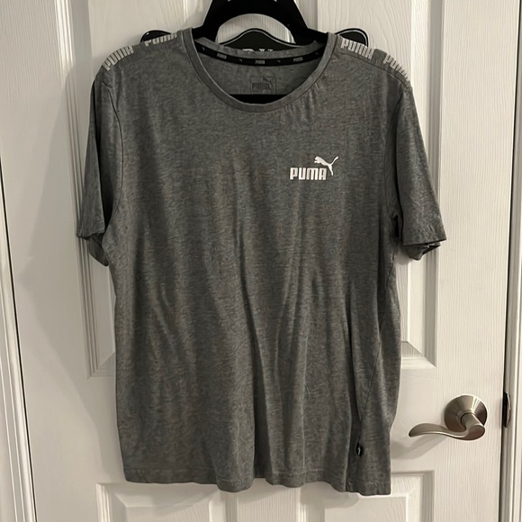 Puma | Shirts | Puma Gray Tshirt | Poshmark